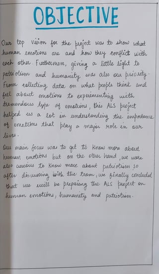 English ASL Project Work - The Enemy - The Conflict of Human Emotions | PDF