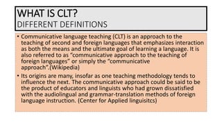 English as second and foreign language | PDF