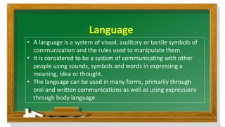 English as second and foreign language | PDF