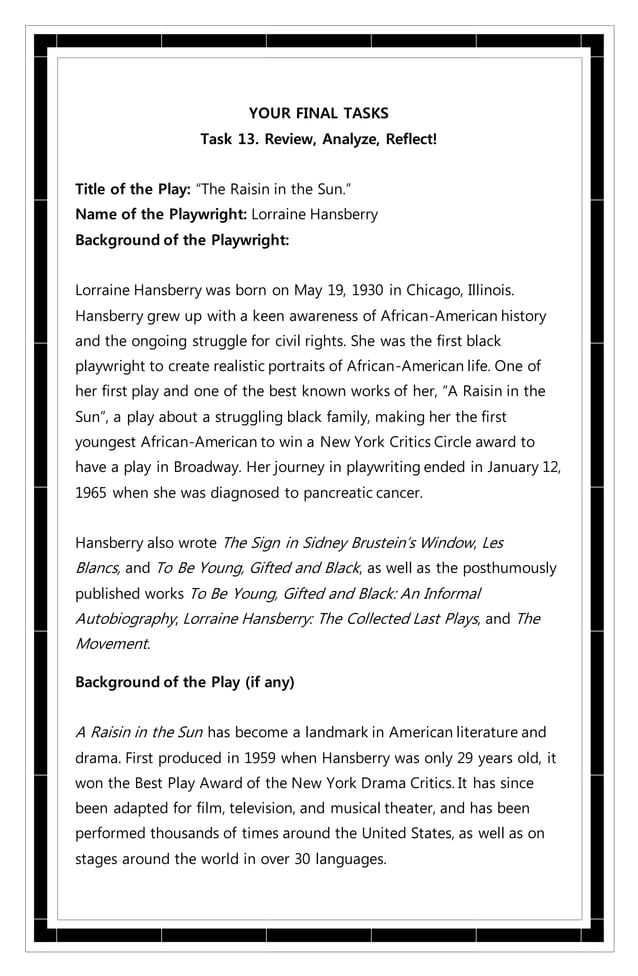 English assignment | PDF