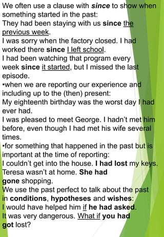 uses of tenses | PPTX | Parenting Babies and Toddlers | Parenting