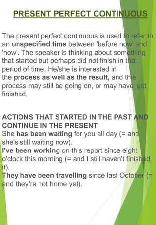 uses of tenses | PPTX | Parenting Babies and Toddlers | Parenting