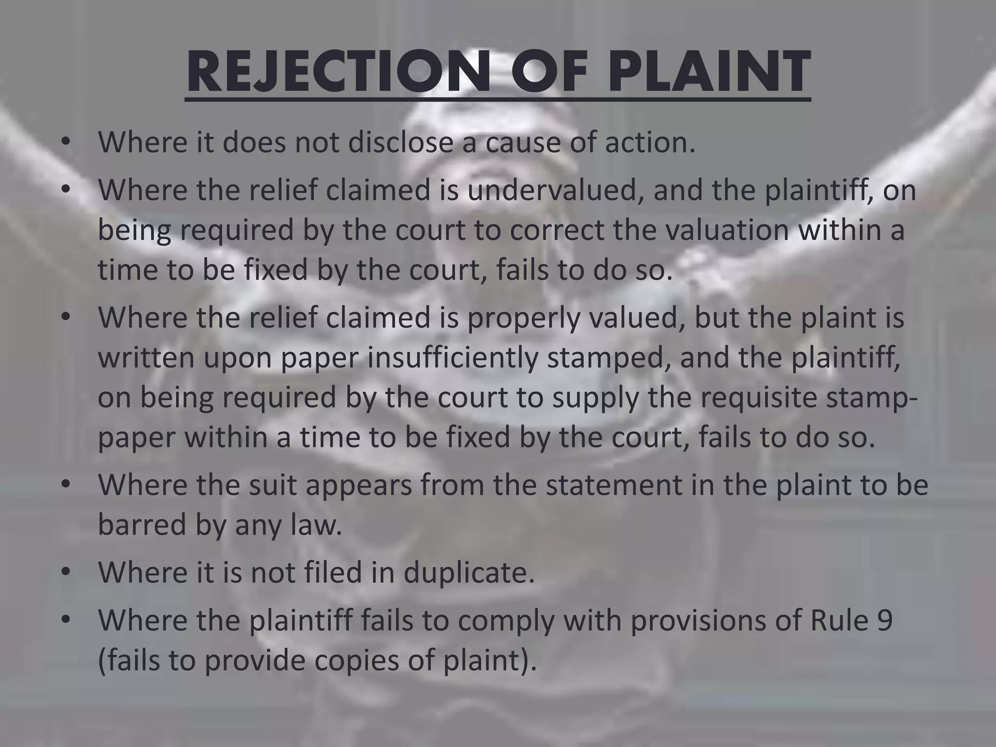 presentation on FIR and PLAINT | PPT