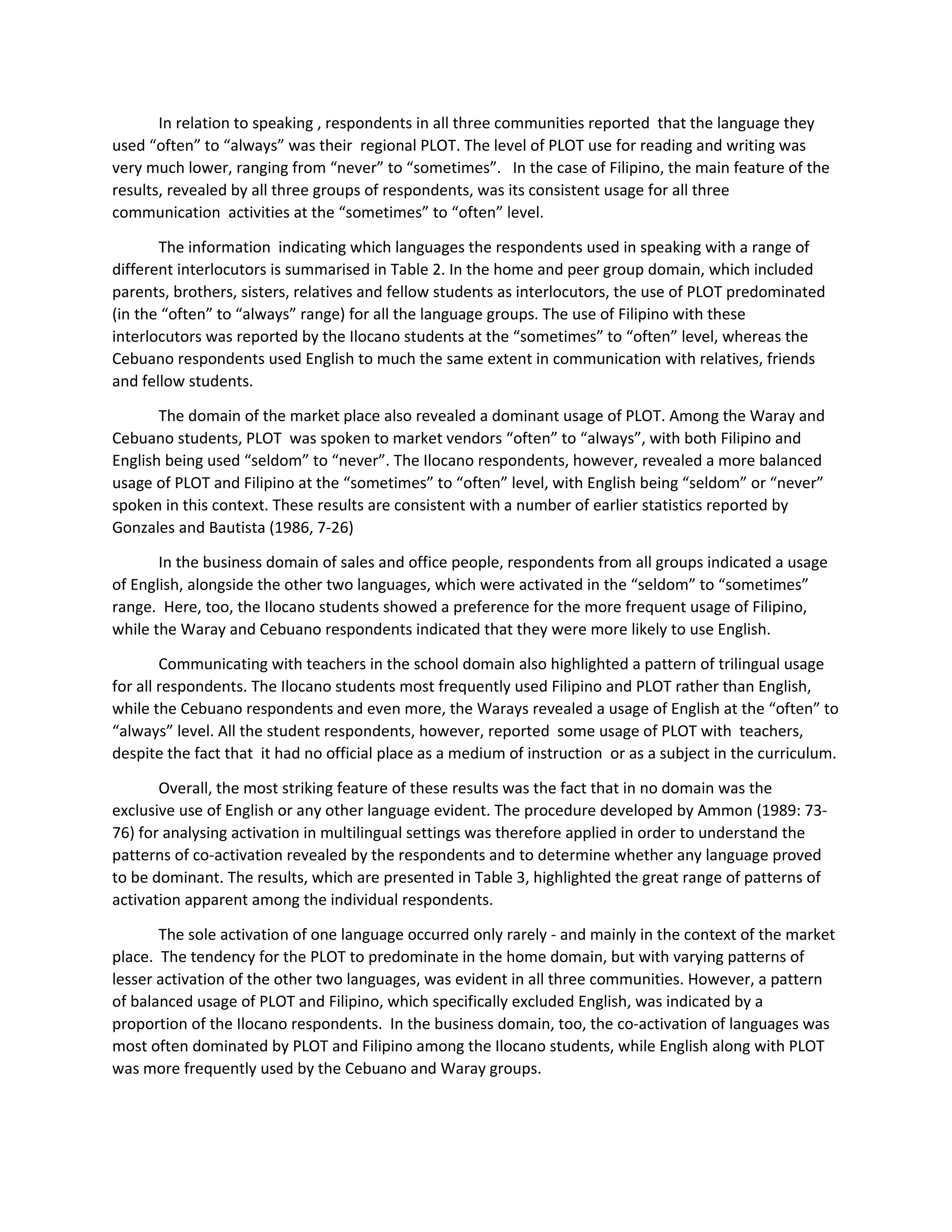 English as the medium of instruction for science and its effects on the ...