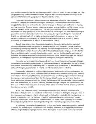 English as the medium of instruction for science and its effects on the ...