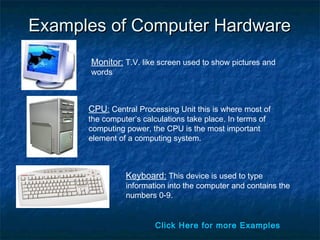 English basic computer vocabulary | PPT