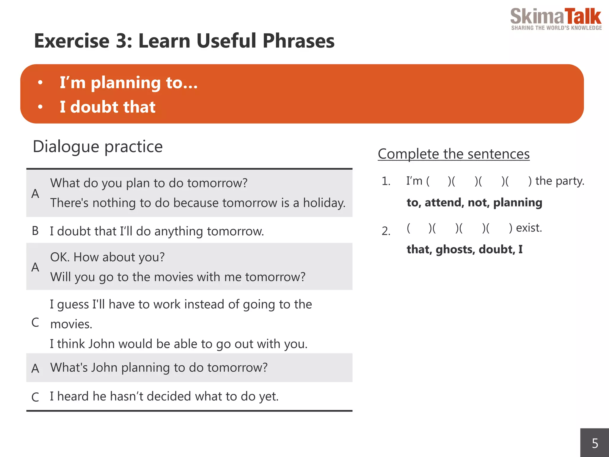 English basics for intermediate learners - Lesson 10 | PDF