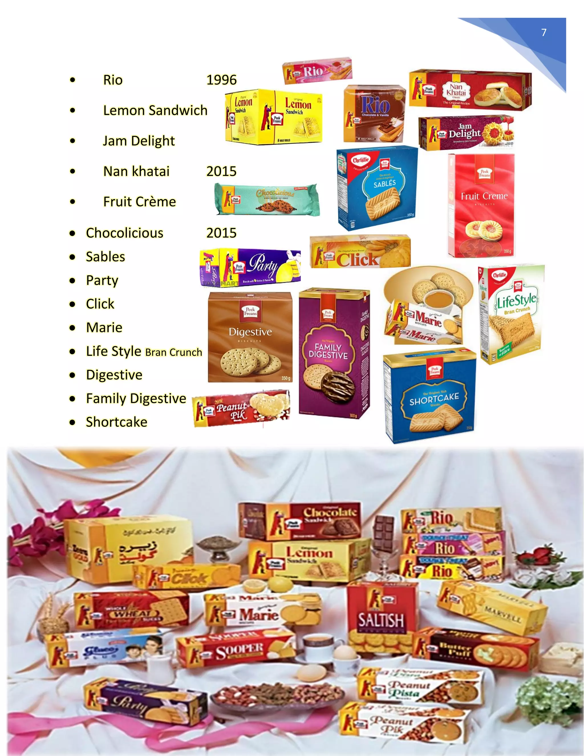 Report of English Biscuits Manufacturing Peek Freans | PDF