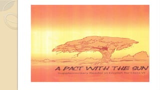 Pact with sun ... english book review.pptx