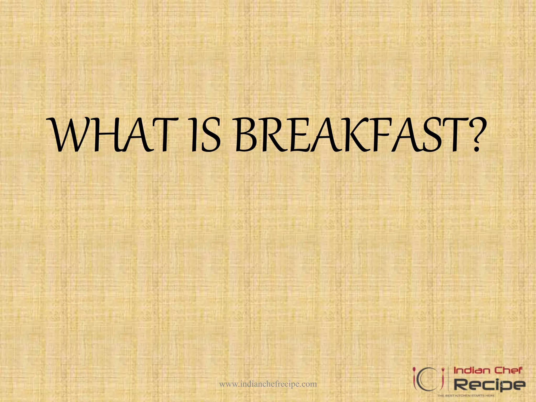 English breakfast | PPT