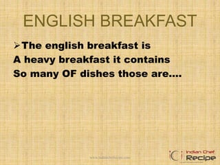 English breakfast | PPT