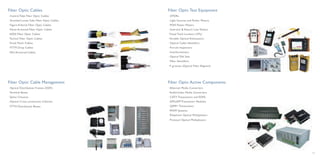 Company Brochure of Sun telecom(FTTH/FTTx Total Solution Supplier) | PDF