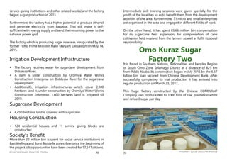 Ethiopian Sugar Industry Profile | PDF
