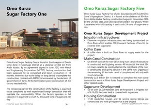 Ethiopian Sugar Industry Profile | PDF