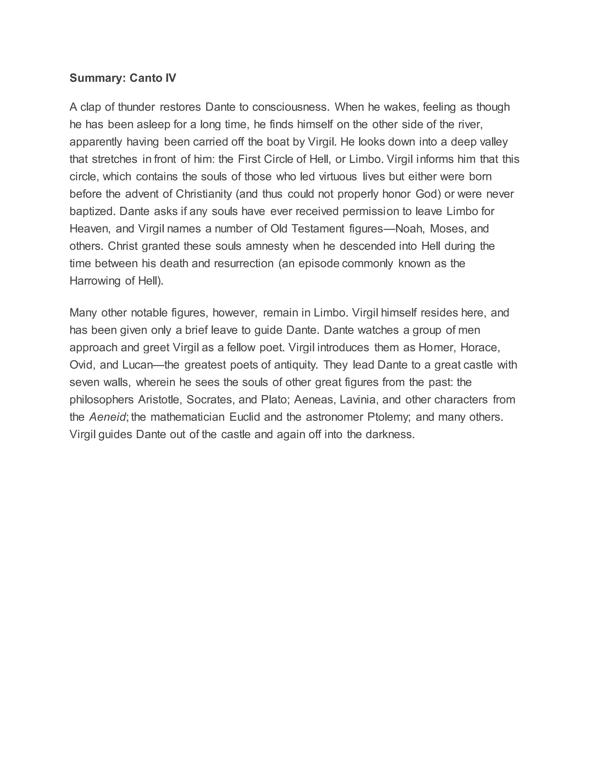 English canto iii | DOCX