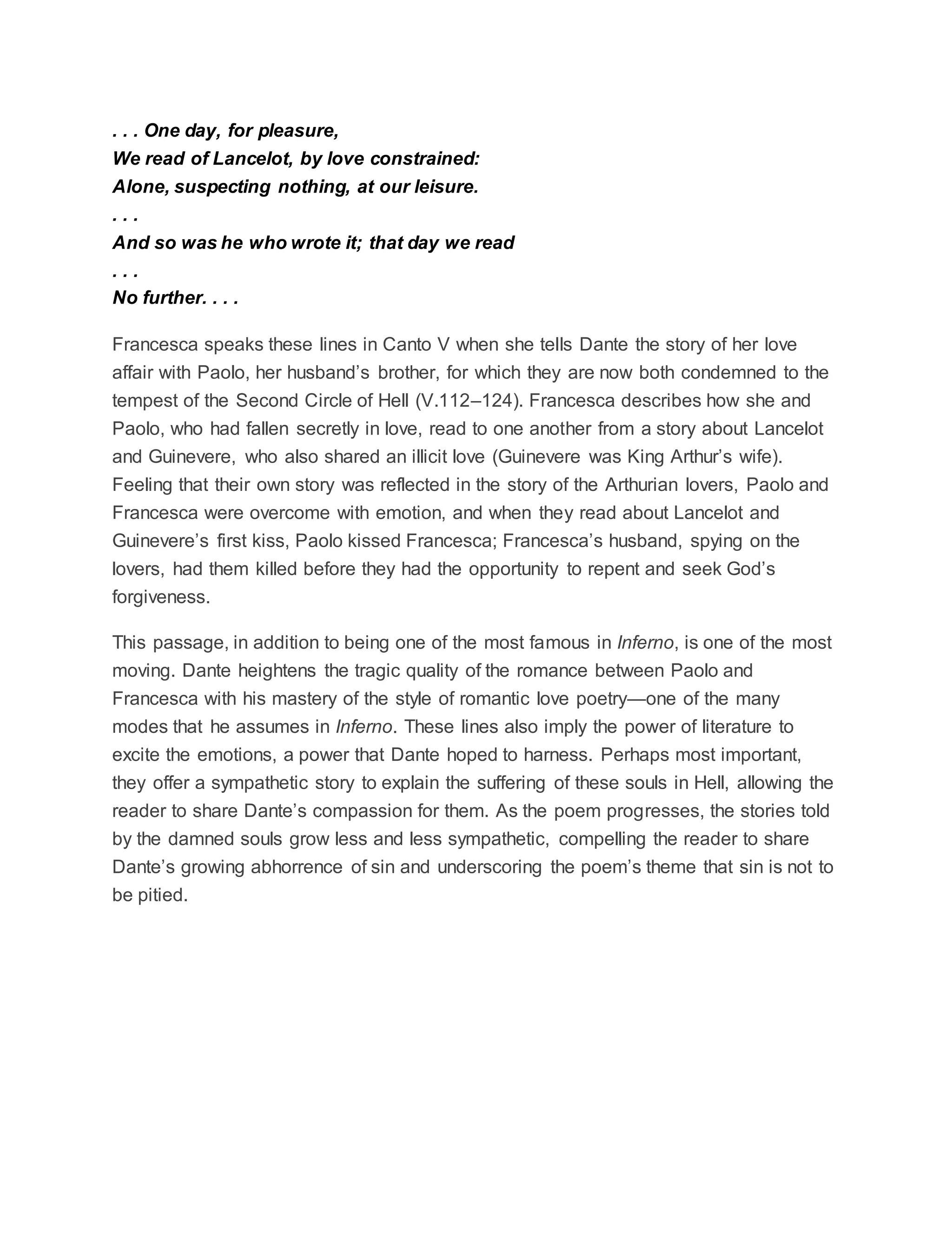 English canto iii | DOCX