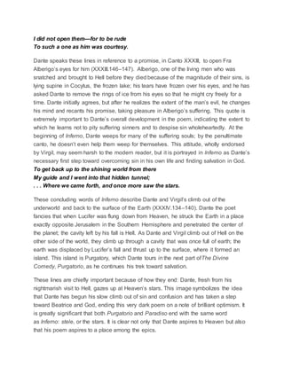 English canto iii | DOCX