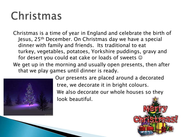 English christmas | PPTX