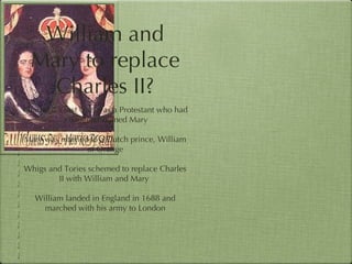 The Restoration and Glorious Revolution | PPT