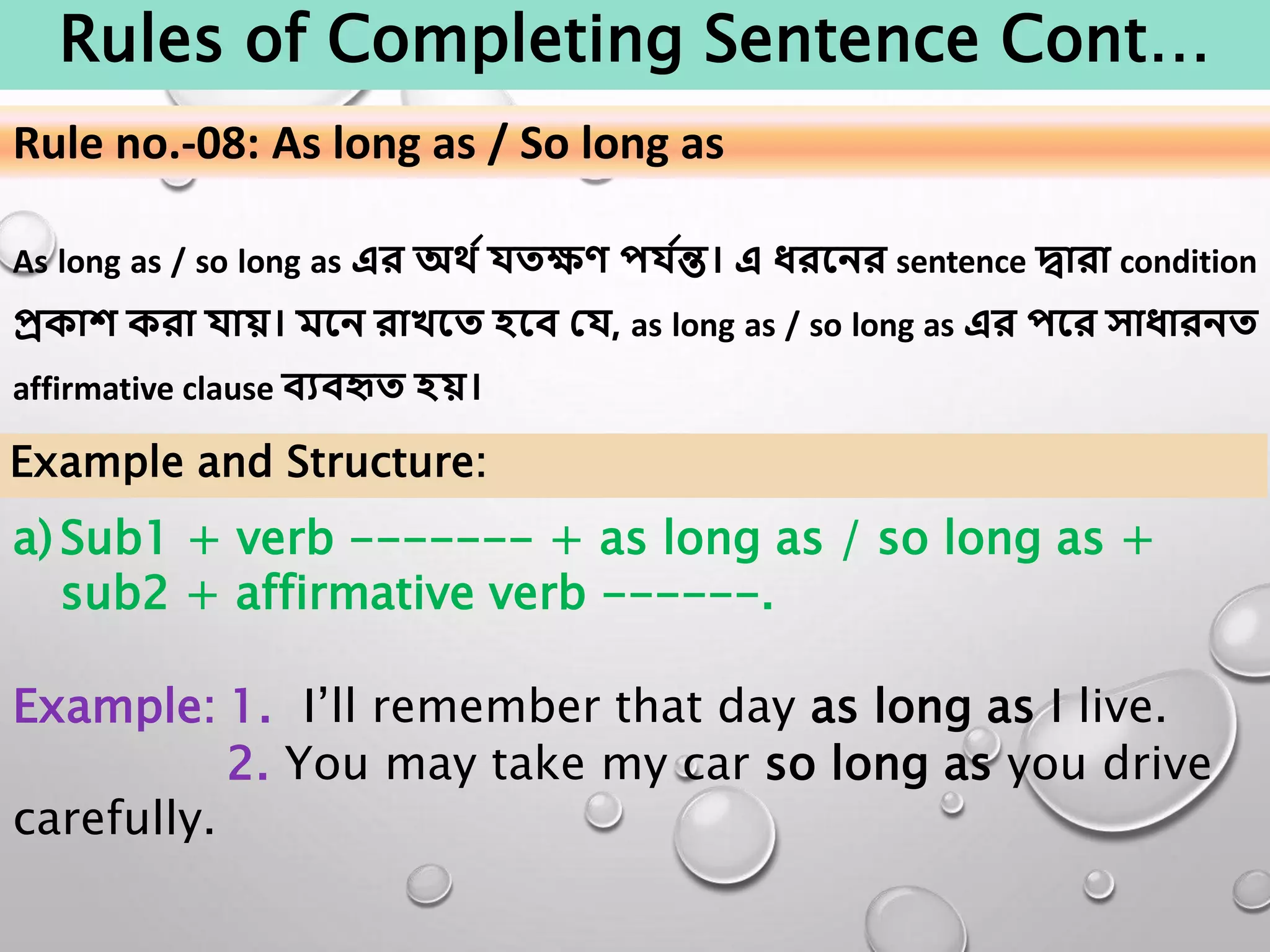 English Class-Part 1- Completing Sentence (PowerPoint).pptx