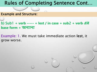 English Class-Part 1- Completing Sentence (PowerPoint).pptx