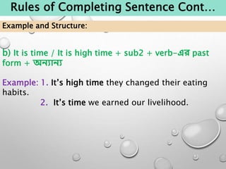 English Class-Part 1- Completing Sentence (PowerPoint).pptx