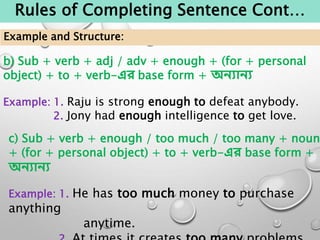English Class-Part 1- Completing Sentence (PowerPoint).pptx