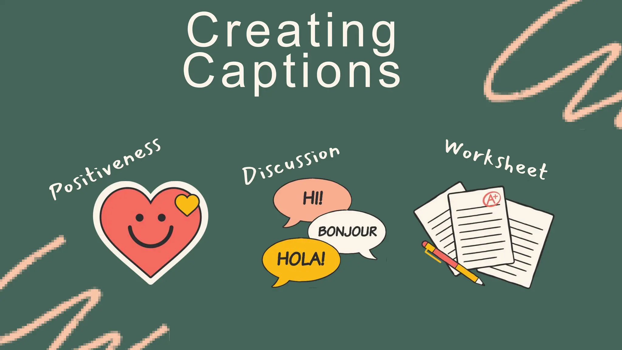 Materi tentang Creating Caption for XII grade. Sudah termasuk pengertian, language features ...