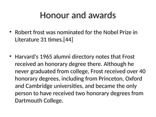 ENGLISH CLASS 12TH PROJECT of robert frost BY-1.pptx