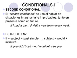 English class 18: Conditionals / would rather and had better | PPT ...