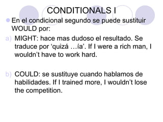 English class 18: Conditionals / would rather and had better | PPT ...