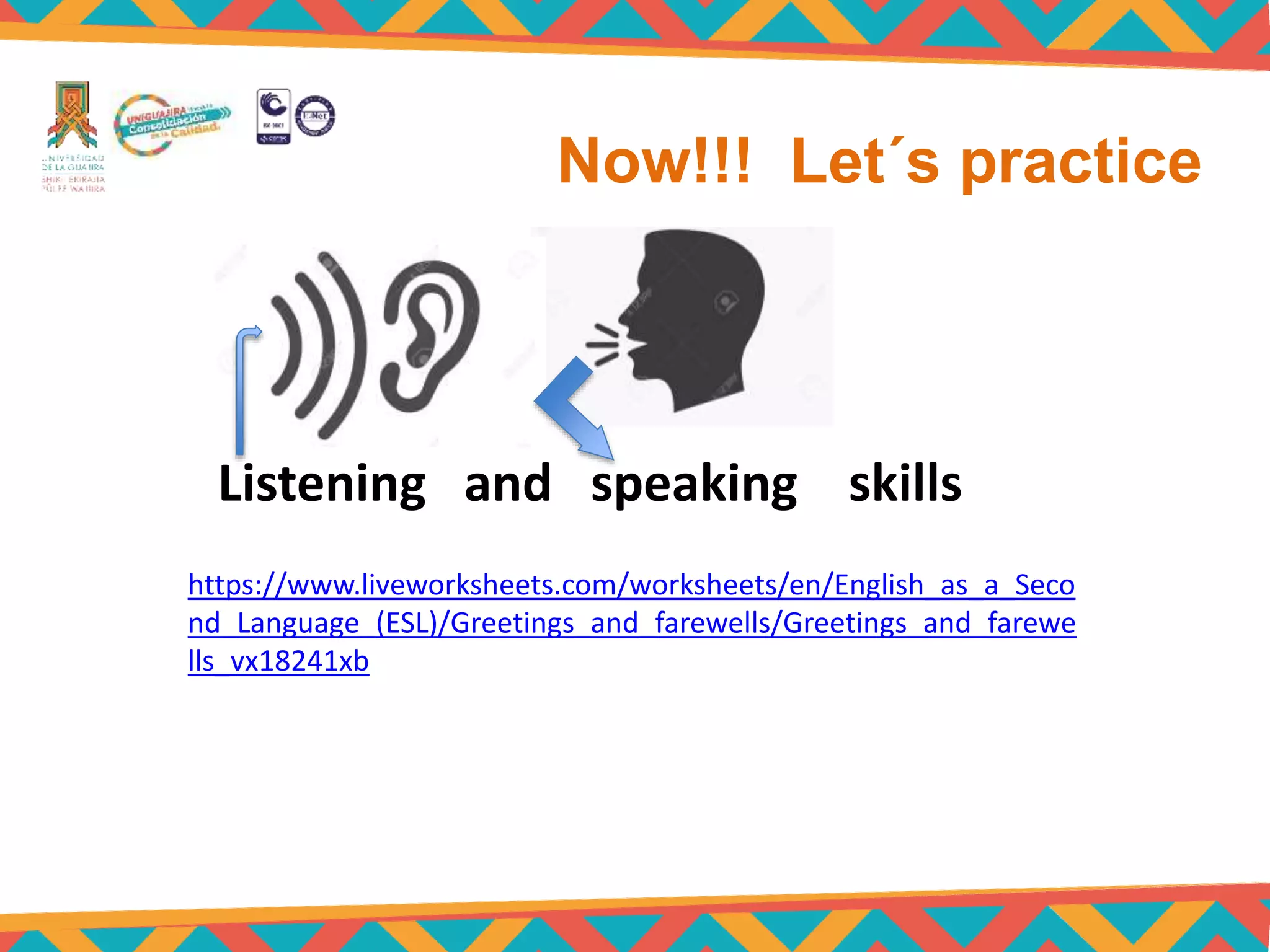 English class #1 | PPTX