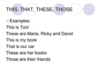 English class 2 a | PPTX