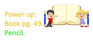 English class 4 | PPTX