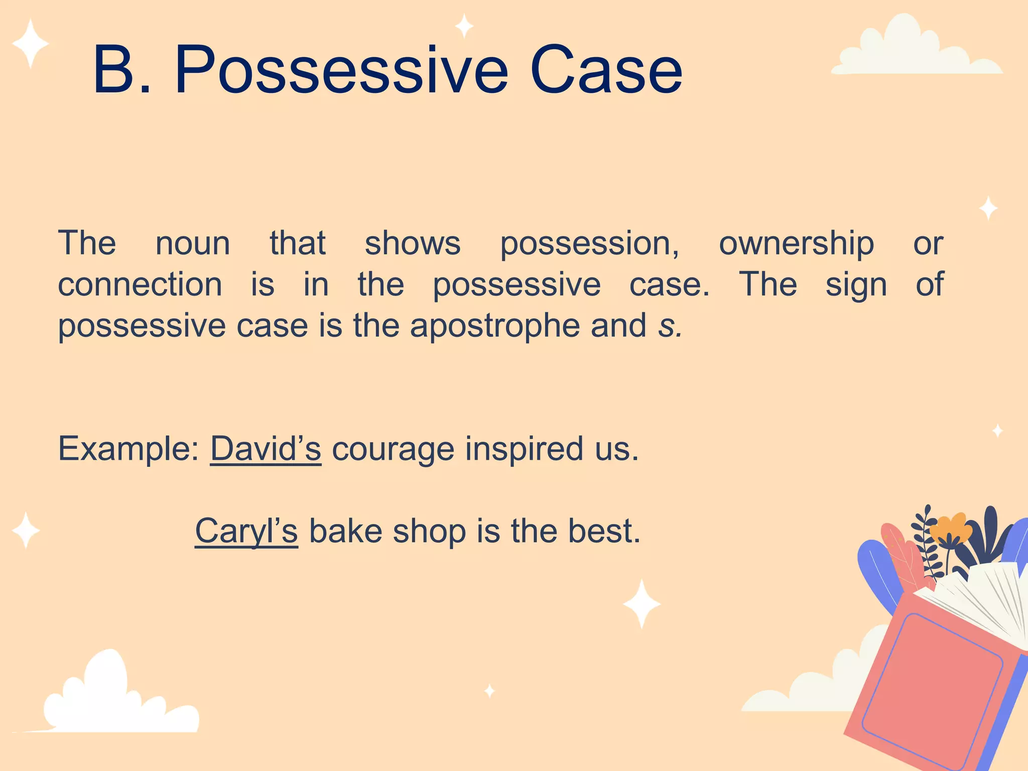 ENGLISH_Classifying and using nouns in the different cases - Copy.pptx