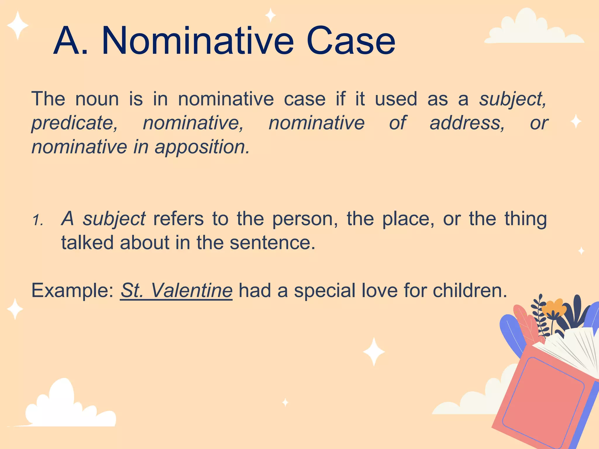ENGLISH_Classifying and using nouns in the different cases - Copy.pptx ...