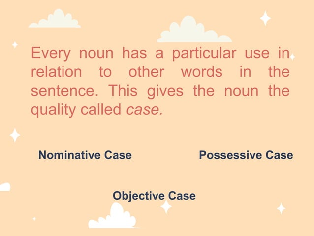 ENGLISH_Classifying and using nouns in the different cases - Copy.pptx | Programming Languages ...