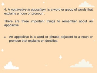 ENGLISH_Classifying and using nouns in the different cases - Copy.pptx