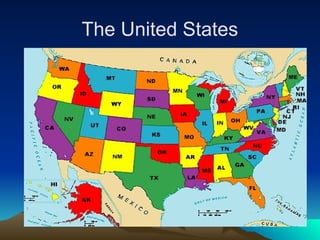 ENGLISH CLASS I REGIONS OF THE UNITED STATES..pptx