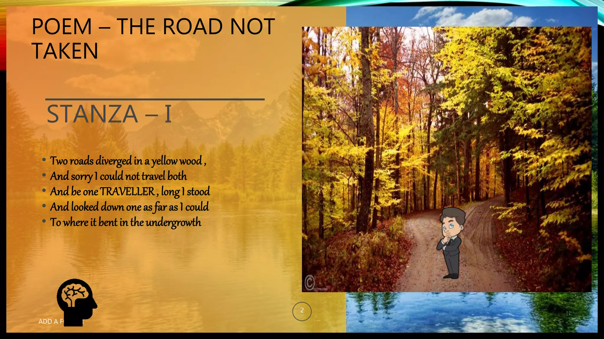 the road not taken by robert frost | PPT