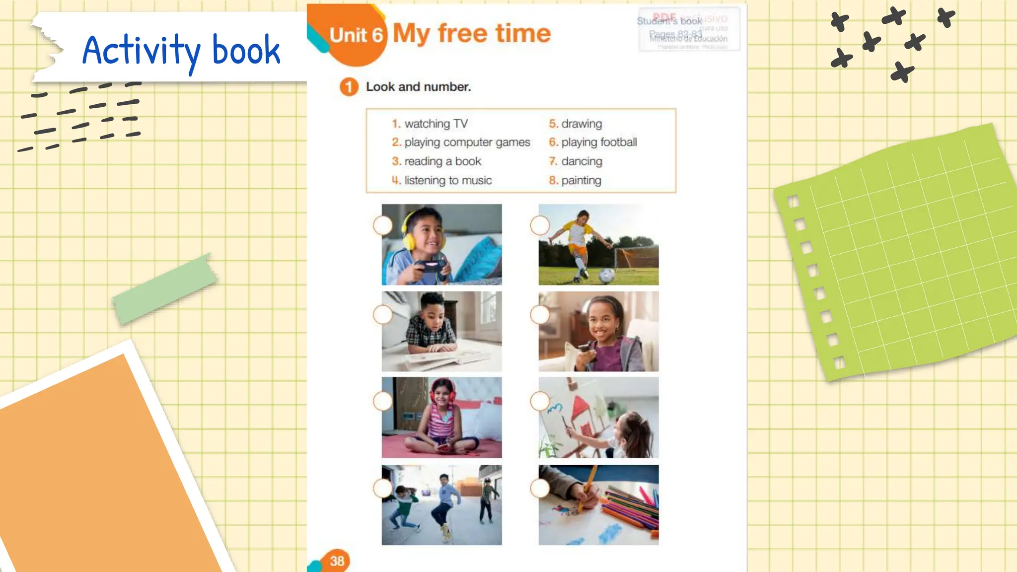 English class my free time, hobbys planets | PPT