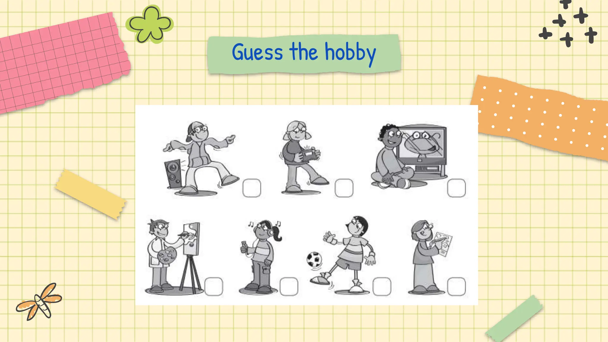 English class my free time, hobbys planets | PPT