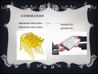 English classroom commands | PPTX