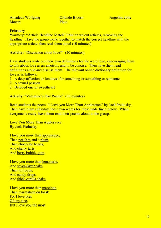 English club activities | PDF | Homework and Study | Education