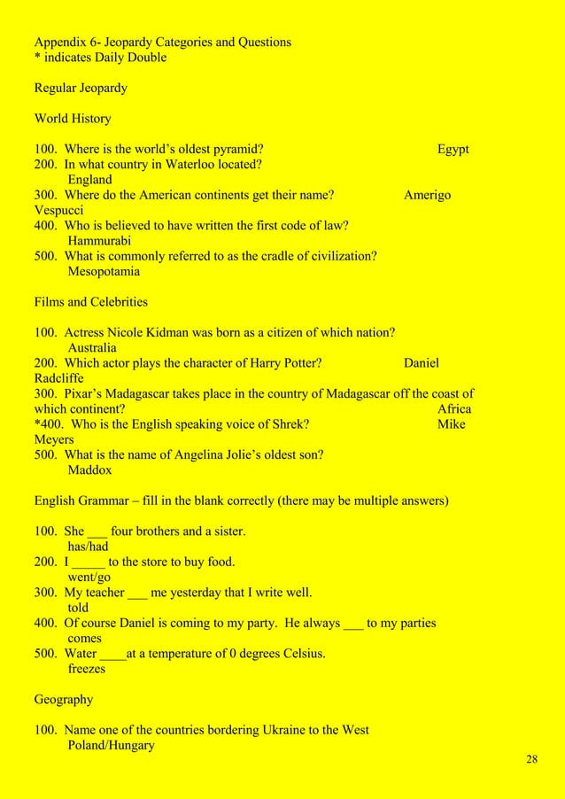 English club activities | PDF | Homework and Study | Education