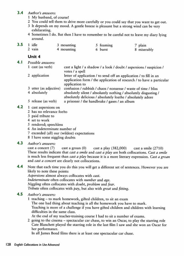 English collocations advanced | PDF