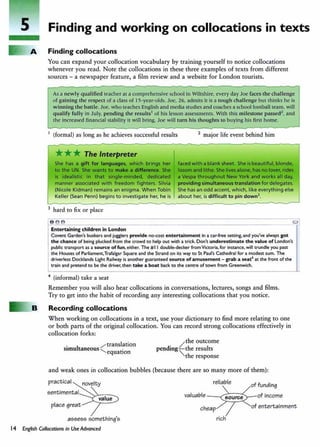 English collocations advanced | PDF