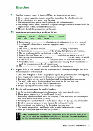 English collocations advanced | PDF