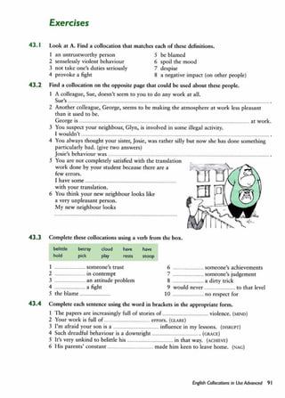 English collocations advanced | PDF