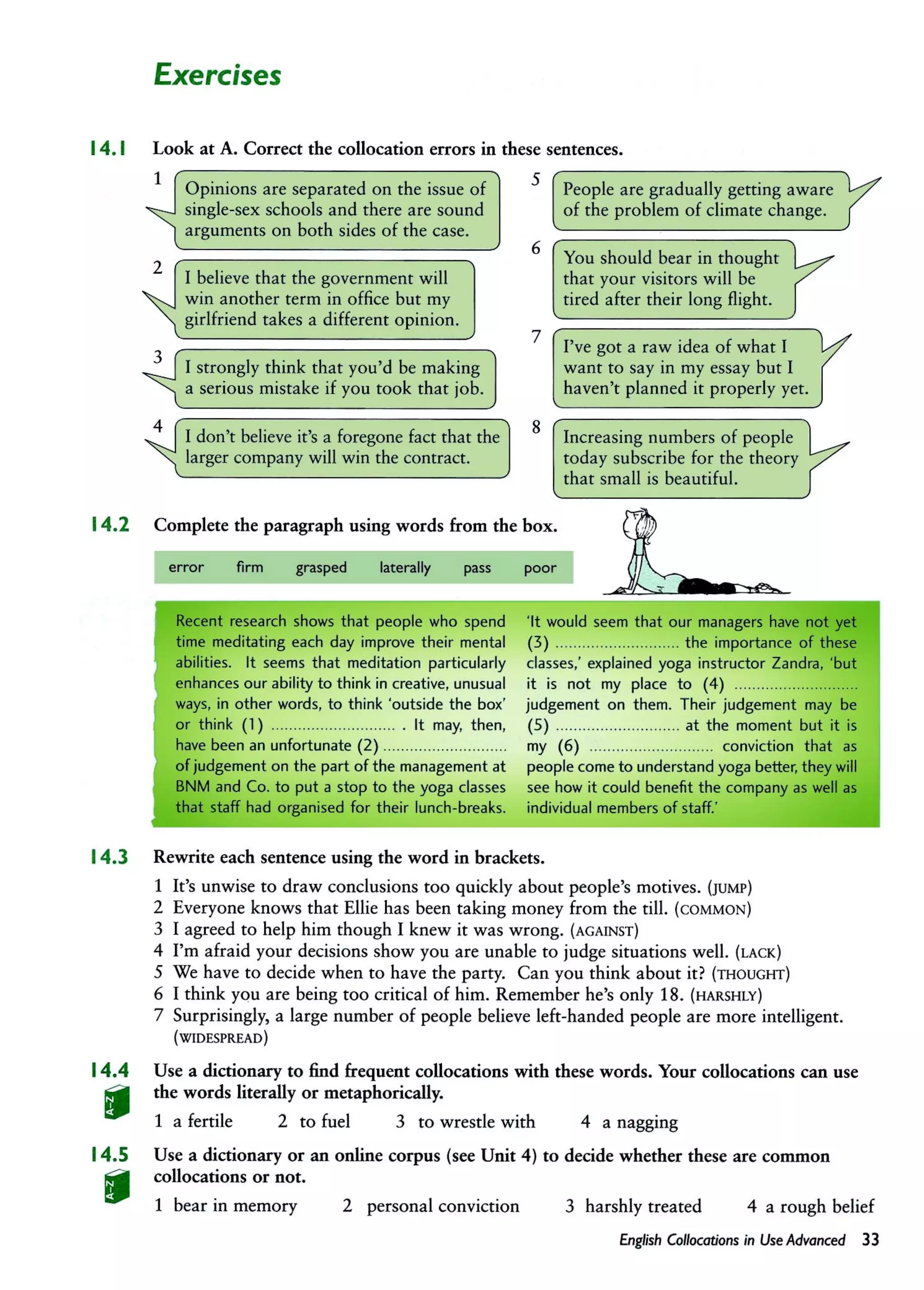 English collocations in use (advanced) | PDF